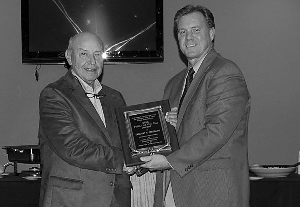 Cusimano named Pillar of the Bar - Gadsden Messenger