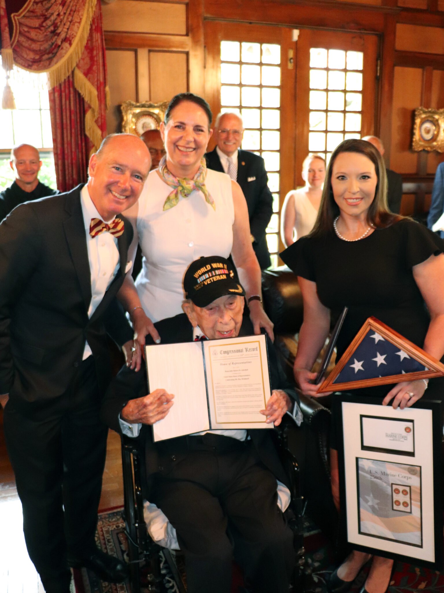 Alabama man, America’s oldest living Marine celebrates birthday ...
